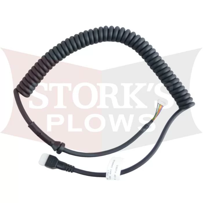 96437 Western Fisher strait blade Handheld control harness 6 pin white ...