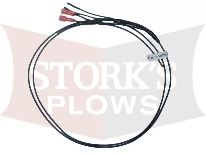 69922 Western Fisher Black Ground Controller Cord Striker Steel-Caster
